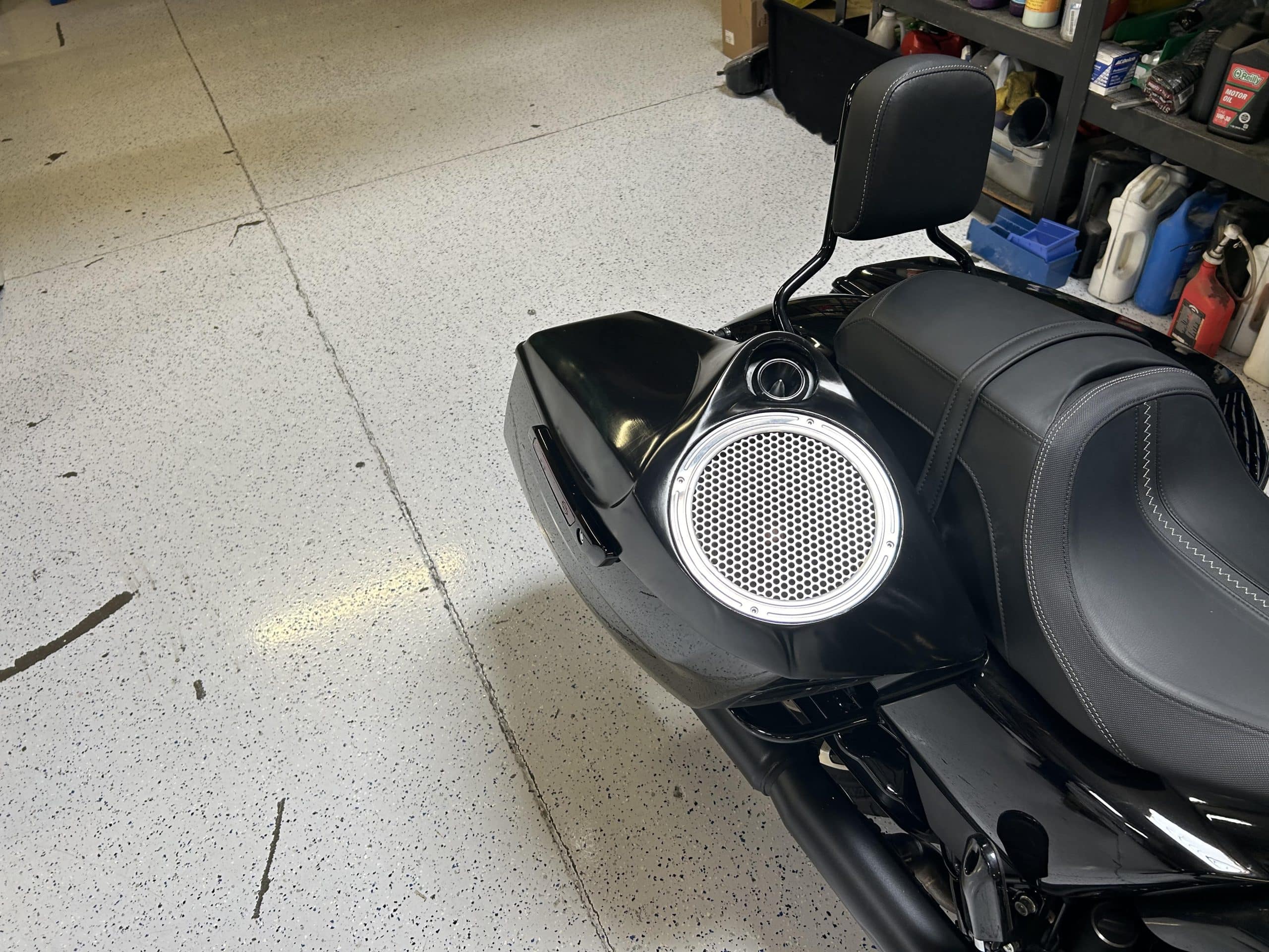 Harley 8-inch Audio Speaker Lids (2024+) | Dirty Bird Concepts