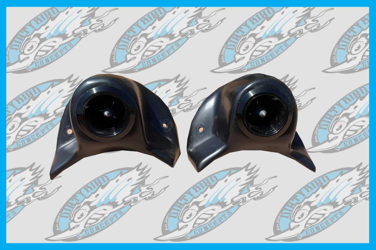 DBC297 | Dirty Bird Street Glide Add-On Tweeter Pods 2014 To 2023 ...